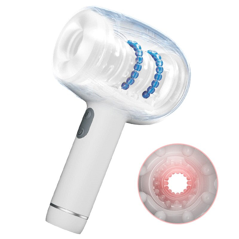 Handheld automatische 6-frequentie stuwende vibratie mannelijke mastur ...